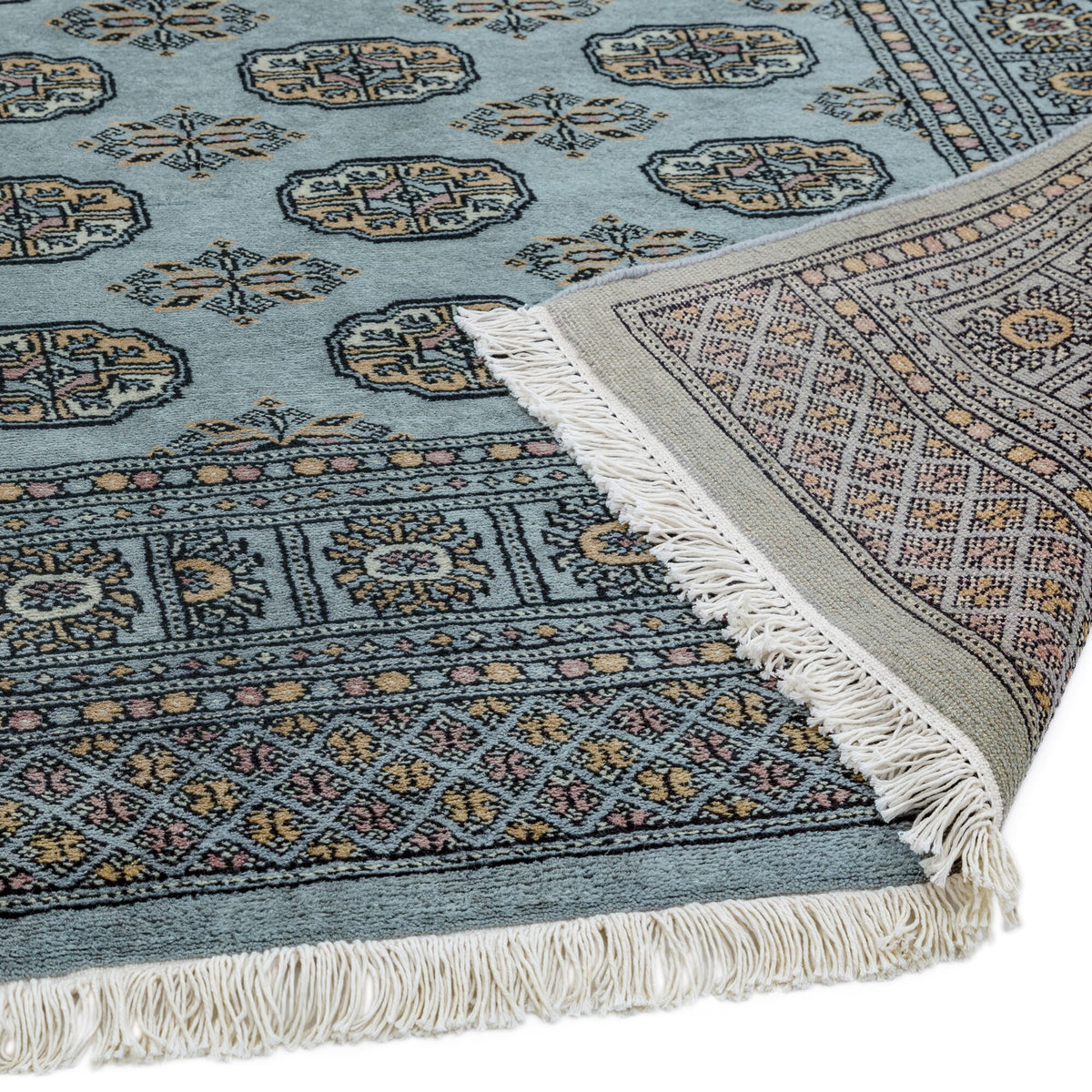 Bokhara Blue Rug - Asiatic Carpets - London