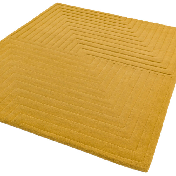 Form Ochre Rug - Asiatic Carpets - London