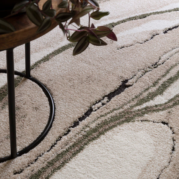 Mirage Quartz Green Rug - Asiatic Carpets - London