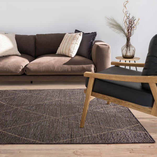 Mulberry Charcoal Rug - Asiatic Carpets - London